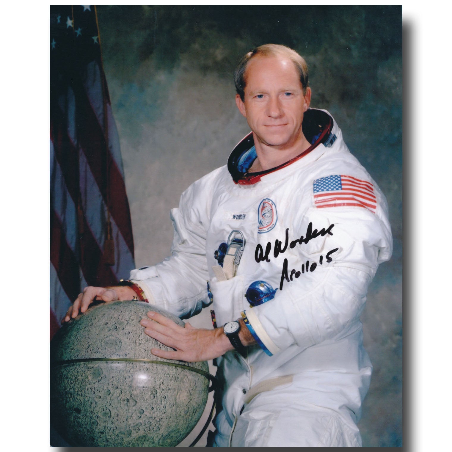 Alfred Worden – WSS portrait – BEEN IN SPACE