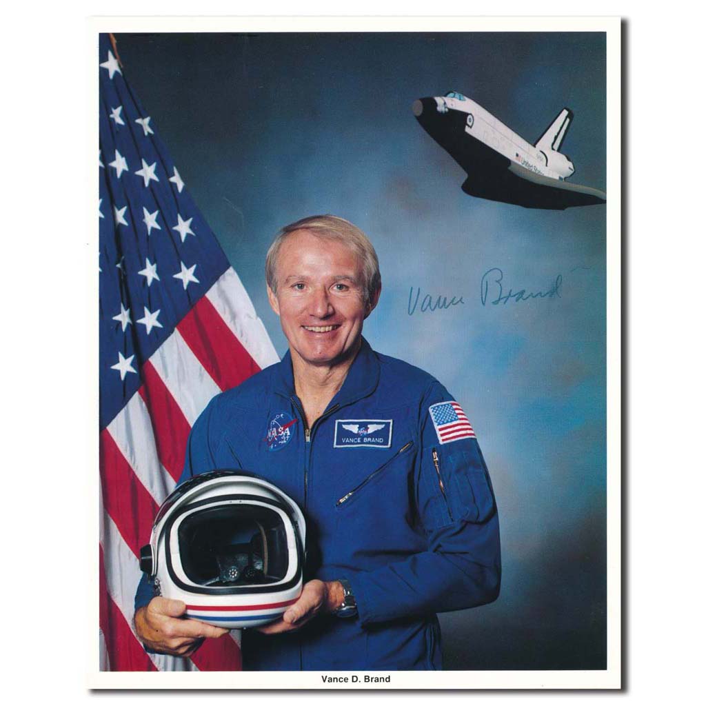 Vance Brand – Shuttle NASA portrait – BEEN IN SPACE