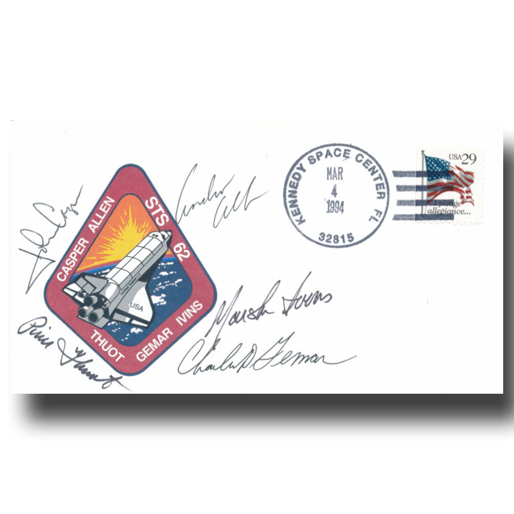 STS-62 – mission patch cover – BEEN IN SPACE