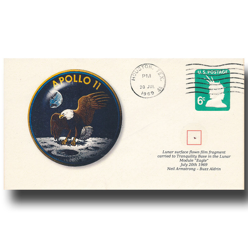 Apollo 11 lunar surface flown film cover - Richard Underwood – BEEN IN ...