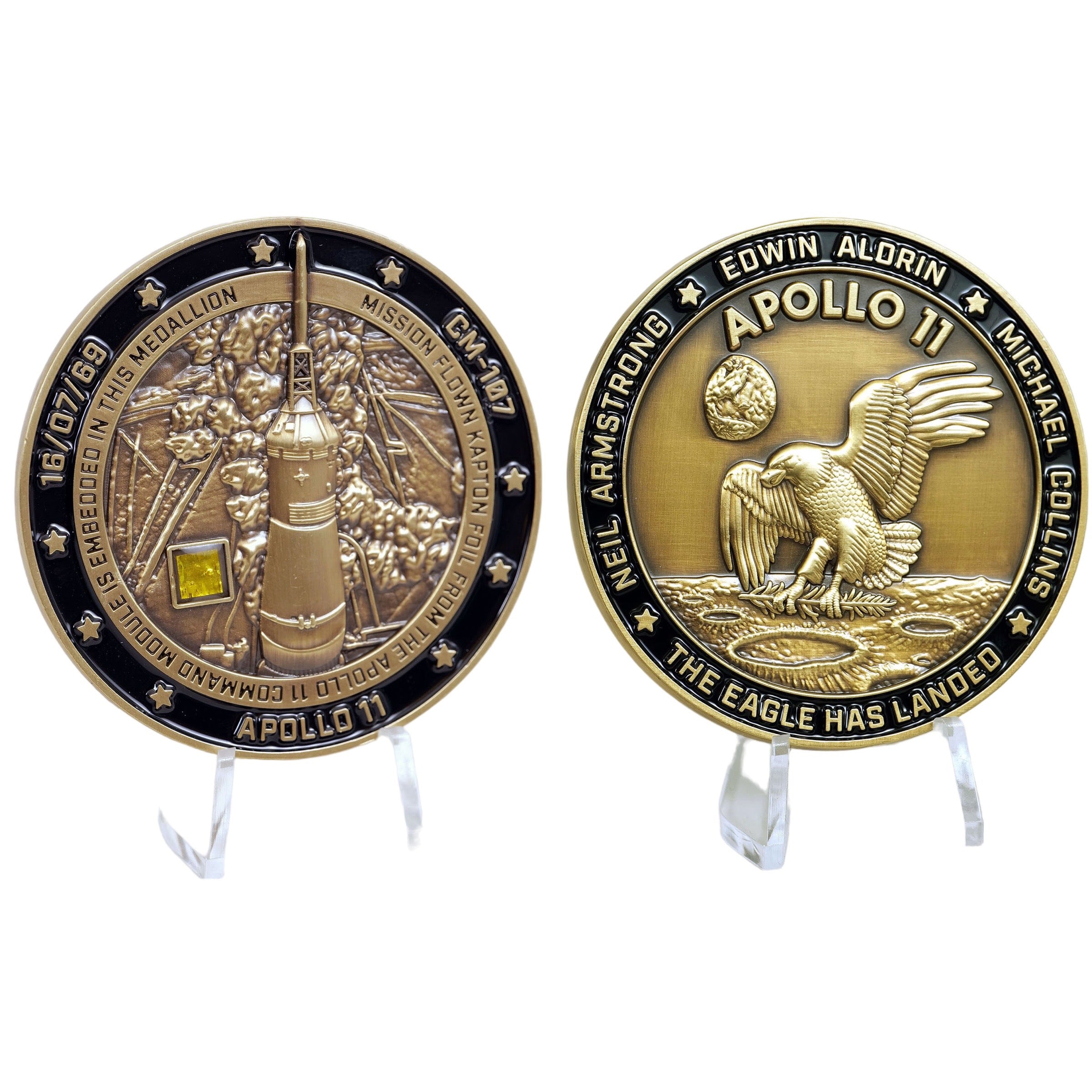 Apollo 11 Bronze Coin