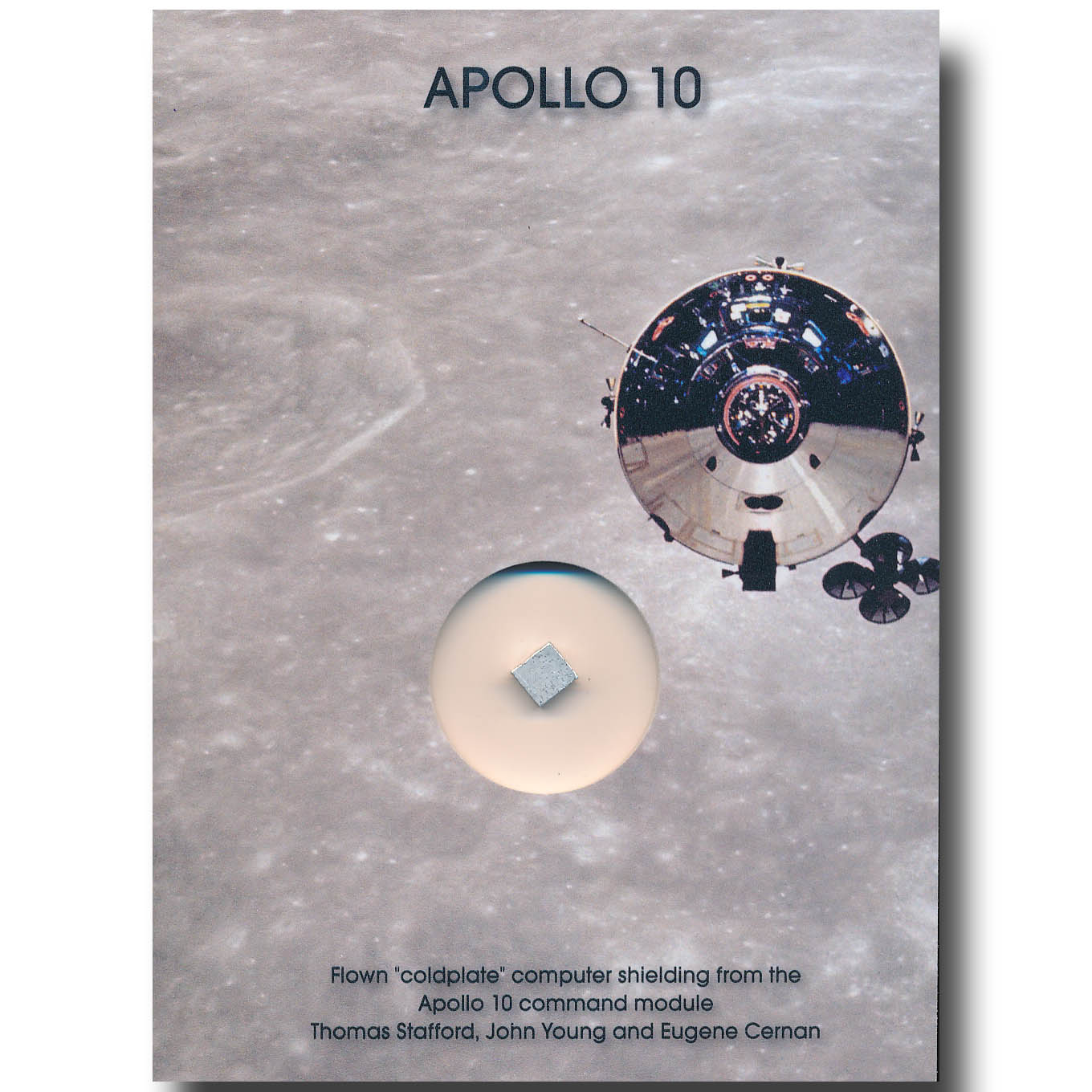 Apollo 10 moon flown coldplate insulation – BEEN IN SPACE